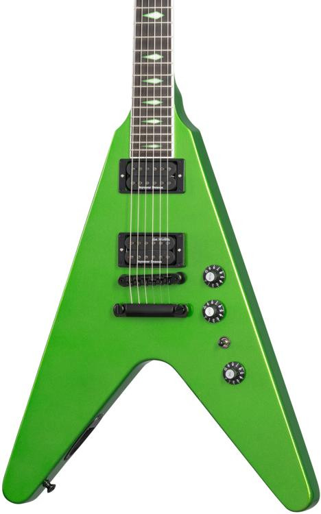Gibson Dave Mustaine Flying V EXP Rust In Peace Electric Guitar - Alien ...