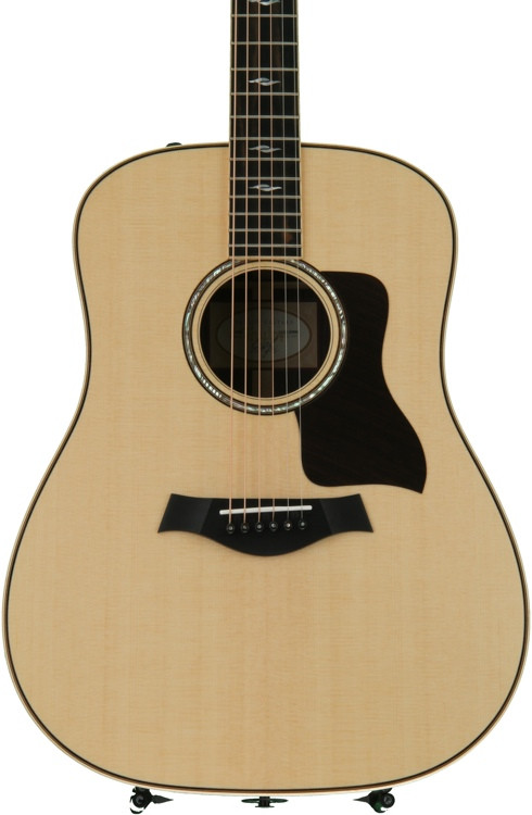 Taylor 810e Dreadnaught - Natural Sitka Spruce Top | Sweetwater