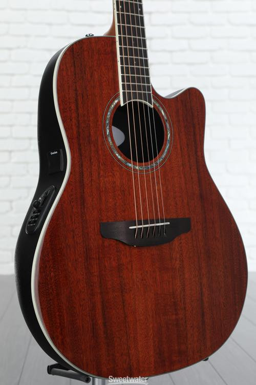 Ovation Celebrity Standard Plus Mid-Depth Acoustic-Electric Guitar ...