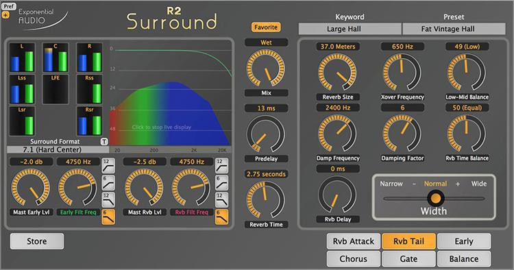 iZotope Exponential Audio: R2 Surround Reverb Plug-in | Sweetwater