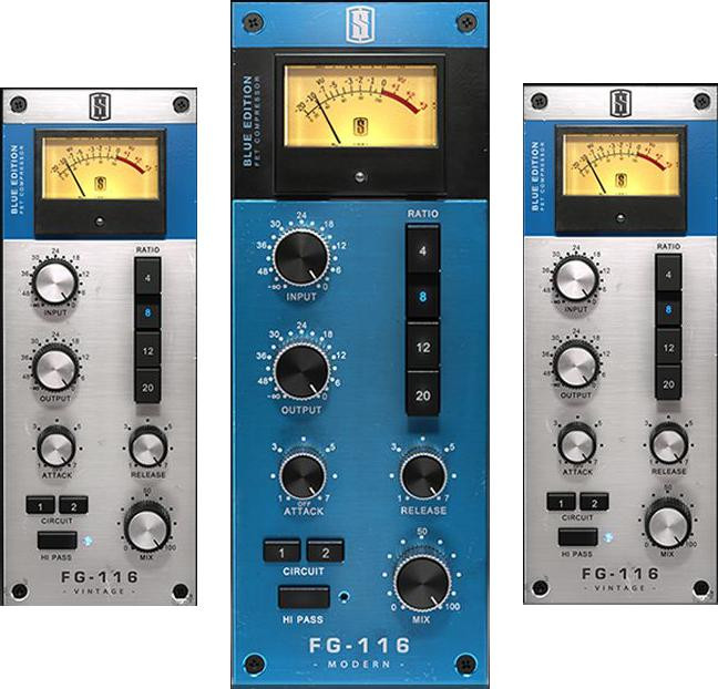 Slate Digital FG-116 Blue Series - FET Compressors | Sweetwater