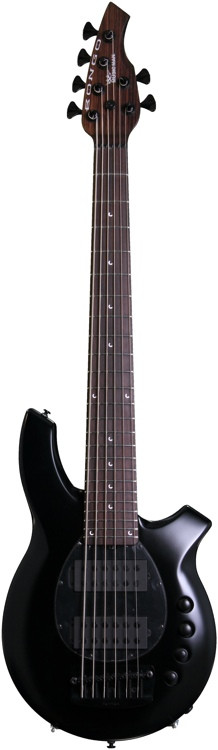 Ernie Ball Music Man Bongo 6 HH 6-String Stealth Black, Rosewood ...