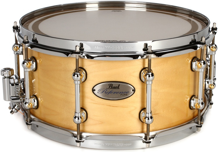 Pearl Reference Pure Series Snare Drum - 14 x 6.5 inch - Natural Maple ...