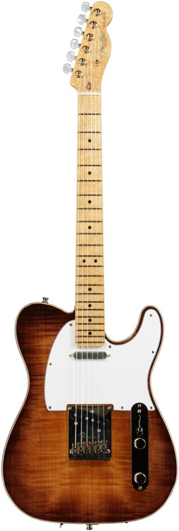 Fender Select Telecaster - Violin Burst-Gold Hardware | Sweetwater