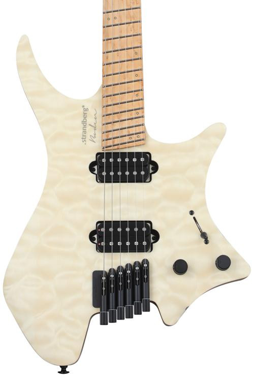 Strandberg Boden Original NX 6 Electric Guitar - Natural Quilted Maple ...