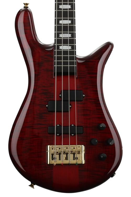 Spector Euro 4 LT Bass Guitar - Red Fade Gloss | Sweetwater