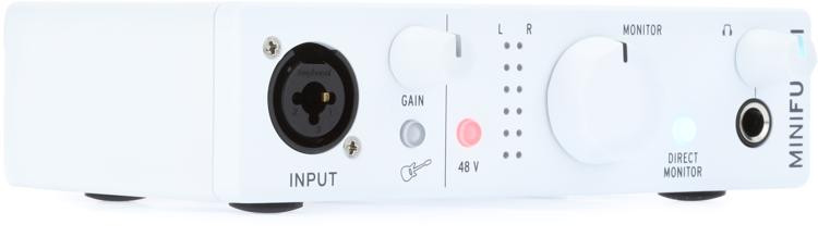 Arturia MiniFuse 1 USB-C Audio Interface - White | Sweetwater