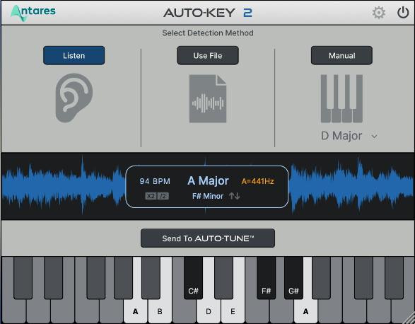 Antares Auto-Key 2 Automatic Key and Scale Detection Plug-in | Sweetwater