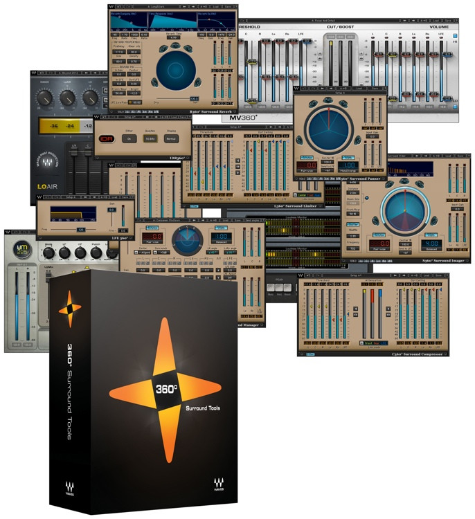 Waves 360 Surround Tools Plug-in Bundle for Academic Institutions ...