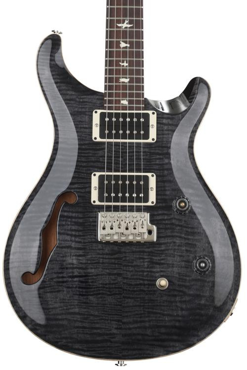 PRS CE 24 Semi-Hollow Electric Guitar - Gray Black | Sweetwater