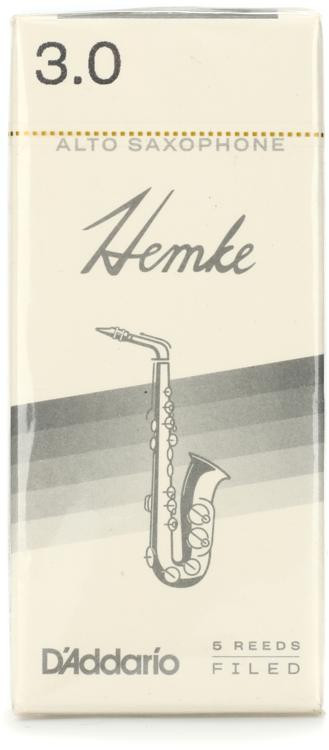 D'Addario RHKP5ASX300 - Frederick L. Hemke Alto Saxophone Reeds - 3.0 ...