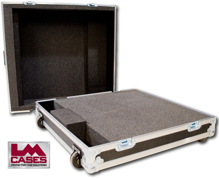 LM Cases StudioLive 24 Case w/Wheels & 4" Cable Space | Sweetwater