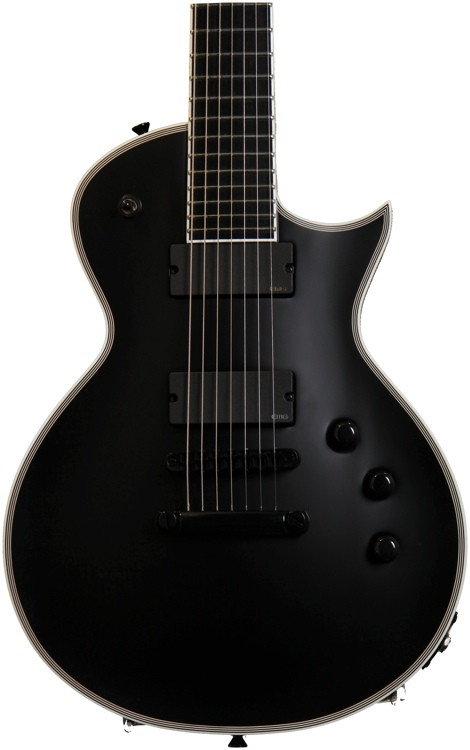 ESP E-II Eclipse-7 - Black Satin | Sweetwater