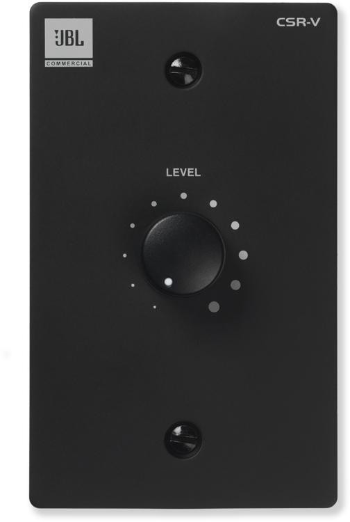 JBL CSR-V Wall-mount Control - Black | Sweetwater