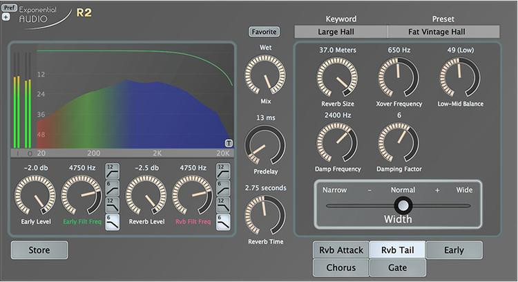 iZotope Exponential Audio: R2 Stereo Reverb Plug-in | Sweetwater