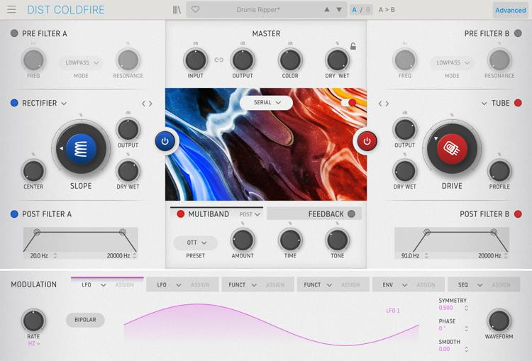 Arturia Dist Coldfire Distortion Effect Plug-in | Sweetwater