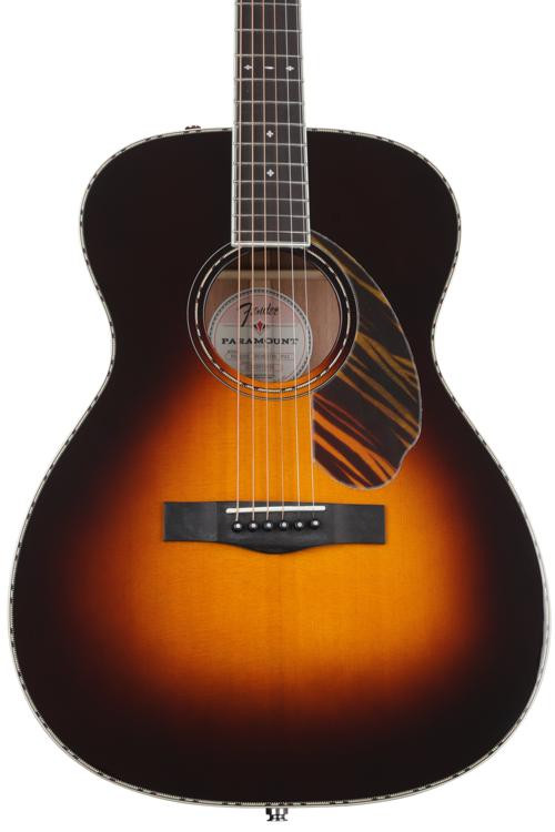 Fender Paramount PO-220E Orchestra Acoustic-electric Guitar - 3-color ...