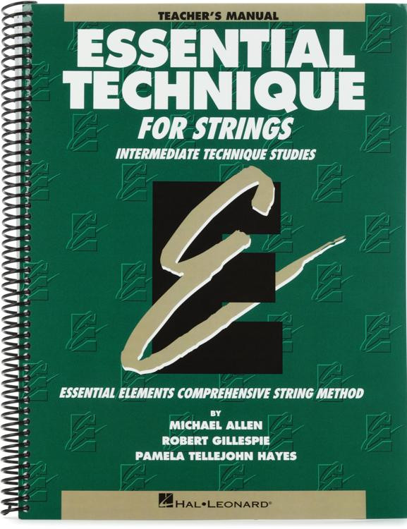Hal Leonard Essential Technique for Strings (Original Series) - Teacher ...