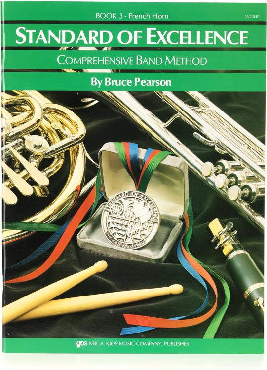 Kjos Standard of Excellence Comprehensive Band Method Book 3 - French ...