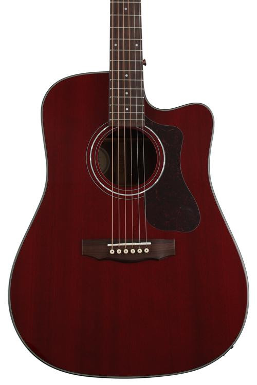 Guild D-120CE - Cherry Red | Sweetwater