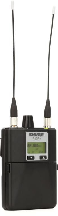 Shure P10R+ Wireless Bodypack Receiver - J8A Band | Sweetwater