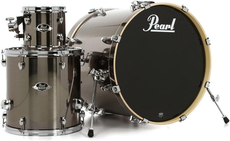 Pearl Export EXX22P/C 3-piece Add-on Pack - Smokey Chrome | Sweetwater