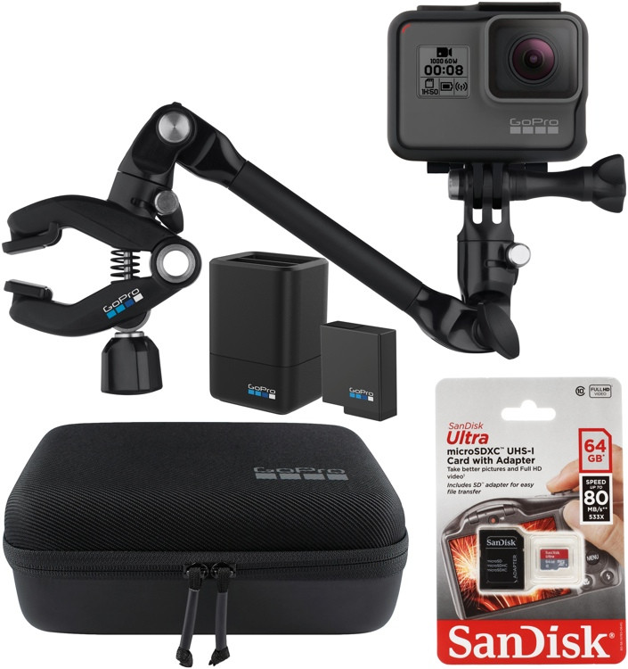 GoPro HERO5 Black 4K Camera Starter Package | Sweetwater
