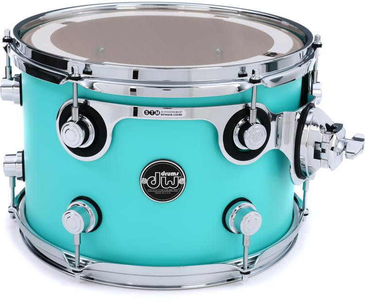 DW Performance Series Mounted Tom - 8 x 12 inch - Hard Satin Surf ...