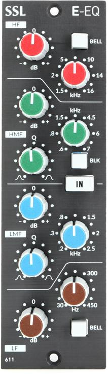 Solid State Logic 611EQ 500 Series Parametric Equalizer Reviews | Sweetwater