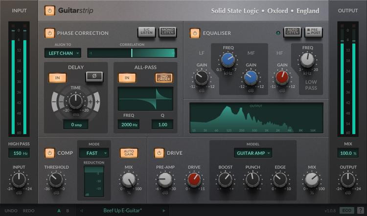 Solid State Logic Guitarstrip Modeling Plug-in | Sweetwater