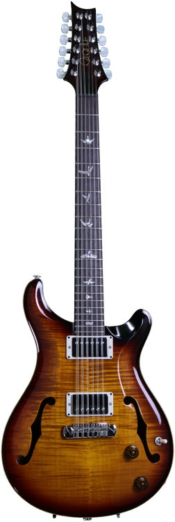 PRS Hollowbody 12 String - Custom Tobacco Tri-Color | Sweetwater