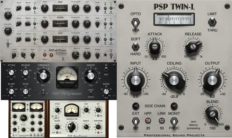 PSP Audioware VintageDyn Plug-in Bundle | Sweetwater