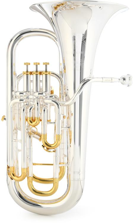 Eastman EEP526S Professional Euphonium - Silver-plated with Gold ...