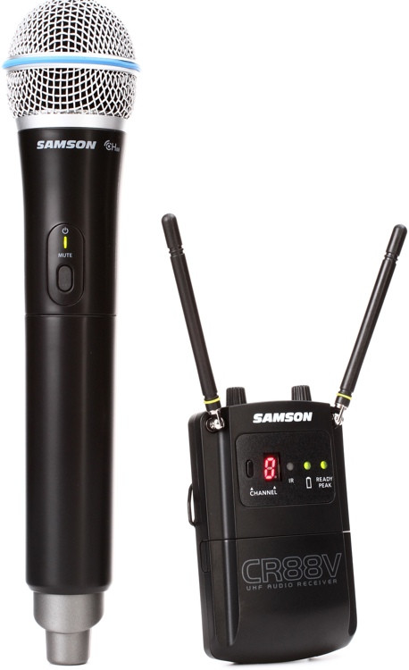 Samson Concert 88 Handheld Camera Wireless System - D Band | Sweetwater