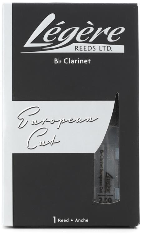 Legere LGBBE-2.5 European Cut Bb Clarinet Reed - 2.5 | Sweetwater