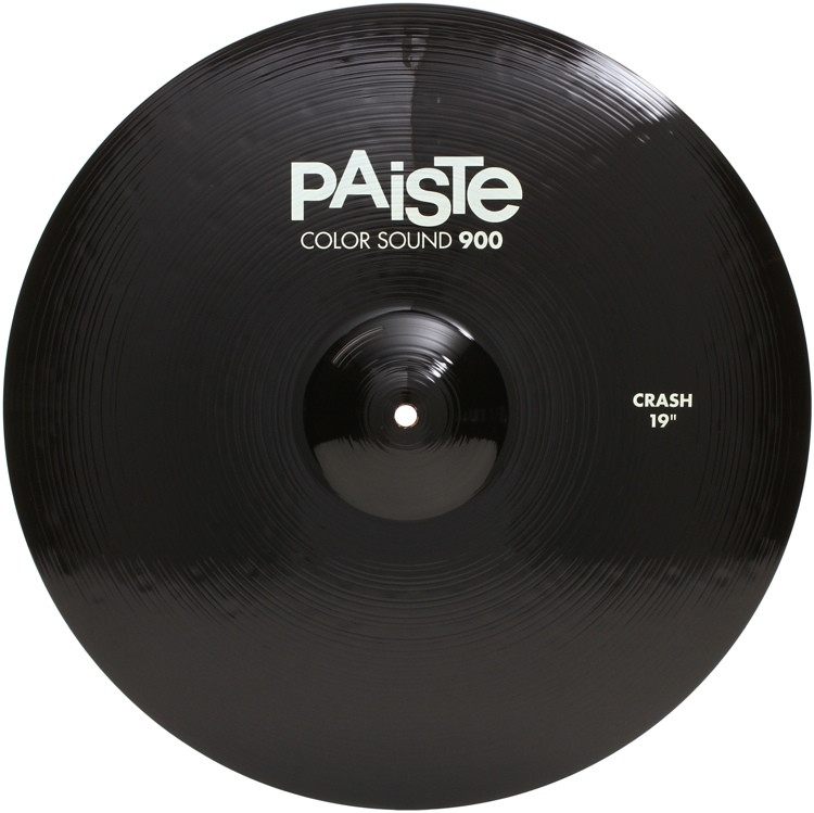 Paiste 19 inch Color Sound 900 Black Crash Cymbal | Sweetwater
