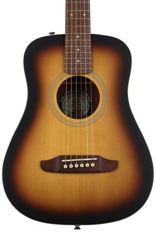 Fender Redondo Mini Acoustic Guitar - Sunburst | Sweetwater