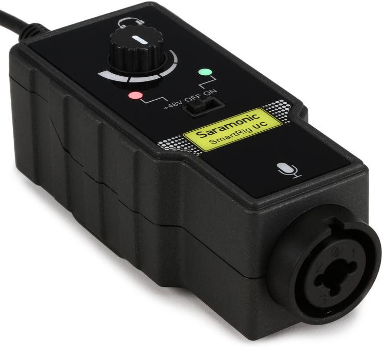 Saramonic SmartRig-UC USB-C Professional Audio Interface | Sweetwater