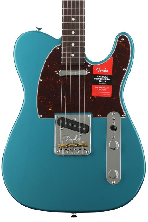 Fender American Professional Telecaster - Ocean Turquoise with Roasted ...