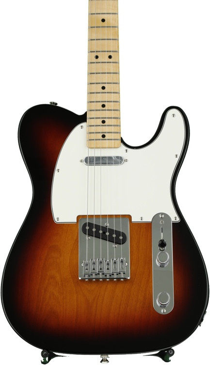 Fender Standard Telecaster - Brown Sunburst with Maple Fingerboard ...