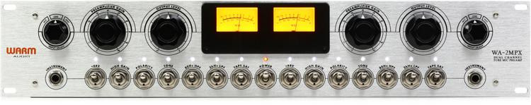 Warm Audio WA-2MPX 2-channel Tube Mic/Line/Instrument Preamp | Sweetwater
