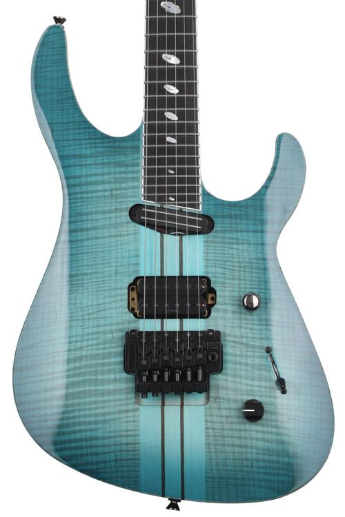 Caparison Guitars TAT Special FM Solidbody Electric Guitar - Aqua Burst ...