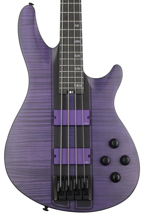 Schecter C-4 GT Bass - Satin Trans Purple | Sweetwater