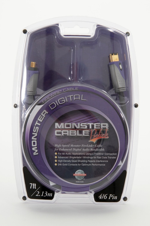 Monster Firelink Cable - 7', 4-6 Pin | Sweetwater