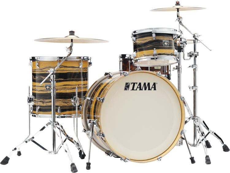 Tama Superstar Classic 3-piece Shell Pack - Natural Ebony Tiger ...