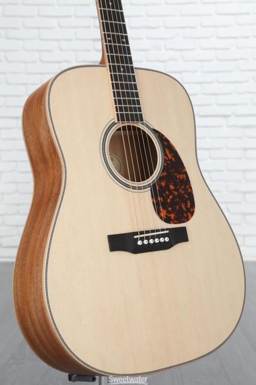 Larrivee D-40MH Mahogany Acoustic Guitar - Natural Satin | Sweetwater