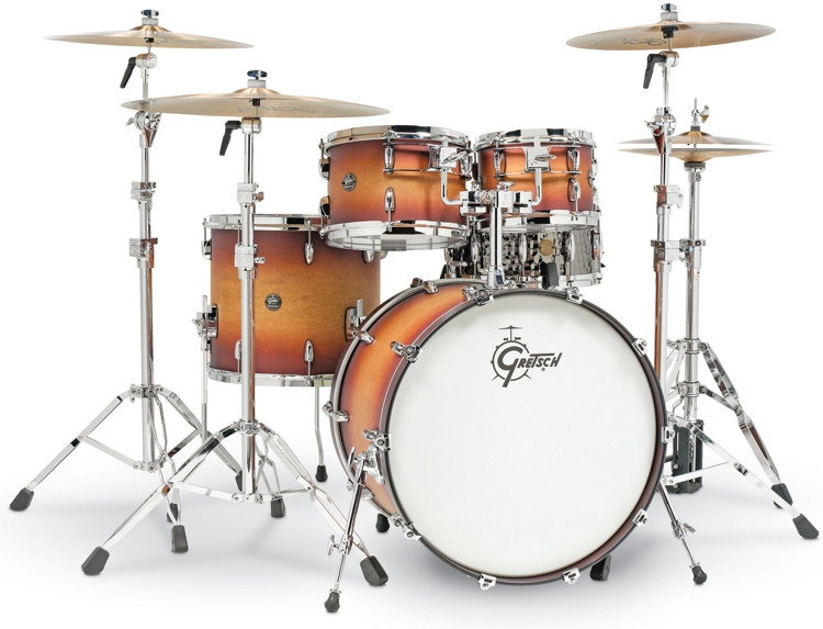 Gretsch Drums Renown 5pc Shell Pack with 22" Kick and Snare Drum ...