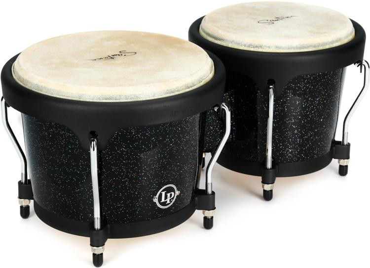 Latin Percussion LPA601 Santana Aspire Bongo Set - Black Magic | Sweetwater