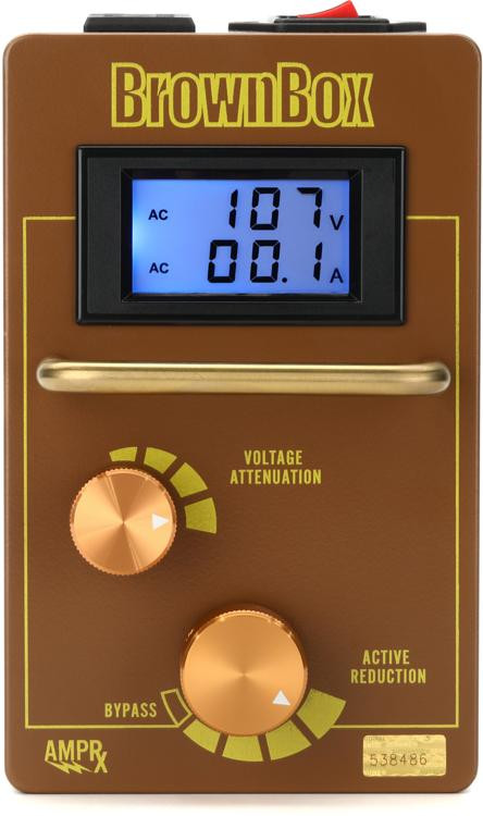AmpRX BrownBox Tube Amplifier Input Voltage Attenuator | Sweetwater