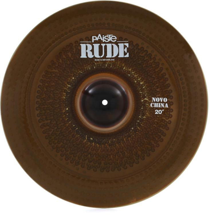 Paiste 20 inch RUDE Novo China Cymbal | Sweetwater